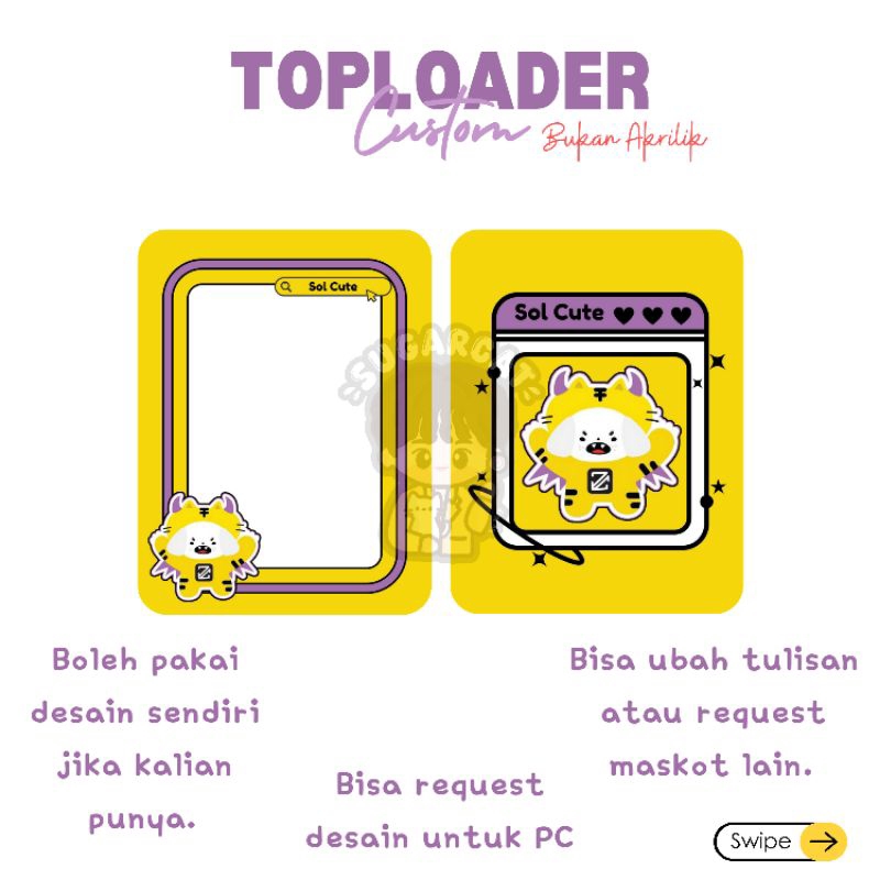 Jual Toploader Custom maskot GMMTV - Toploader Deco - Cahol CC | Shopee ...