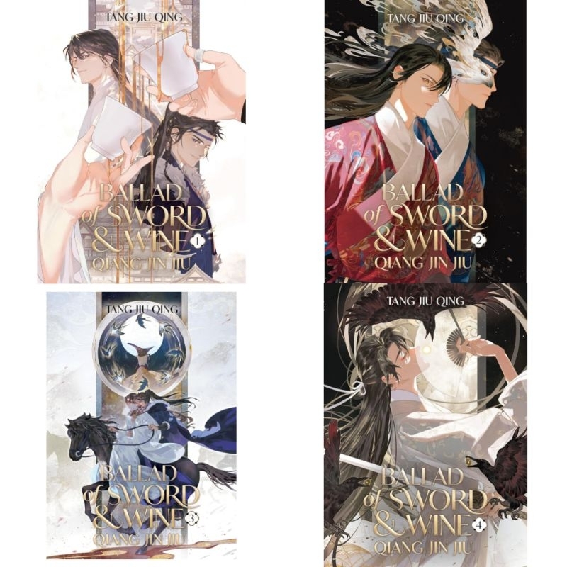 Jual Ballad of Sword and Wine: Qiang Jin Jiu 1-4 (englishl) | Shopee ...
