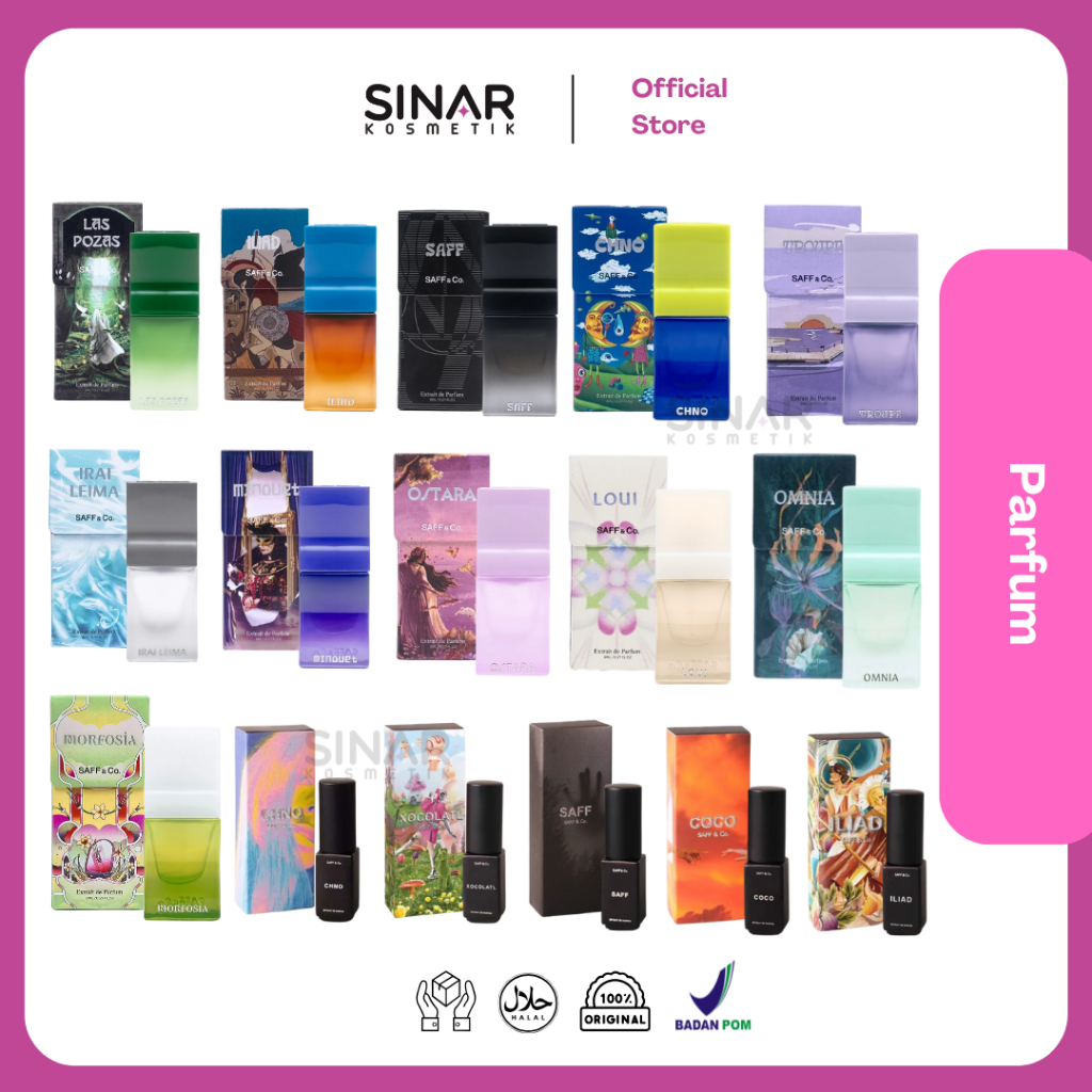 Jual SAFF & Co. Parfume - NEW 8ml / MINI SIZE 5ml | Minouet - Maleali ...