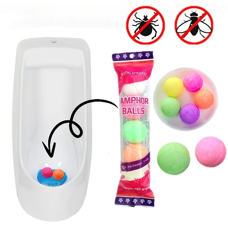 Jual Kamper Toilet Ball Bola Penghilang Bau Ruangan Wc Lemari Laci ...
