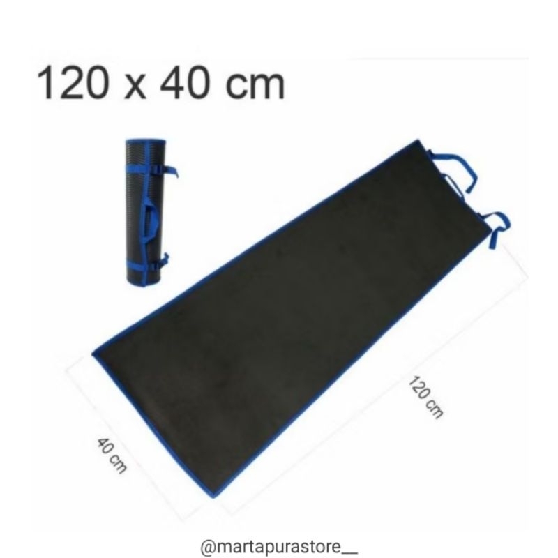 Jual MATRAS CAMPING MINI 120X40 READY HITAM | Shopee Indonesia