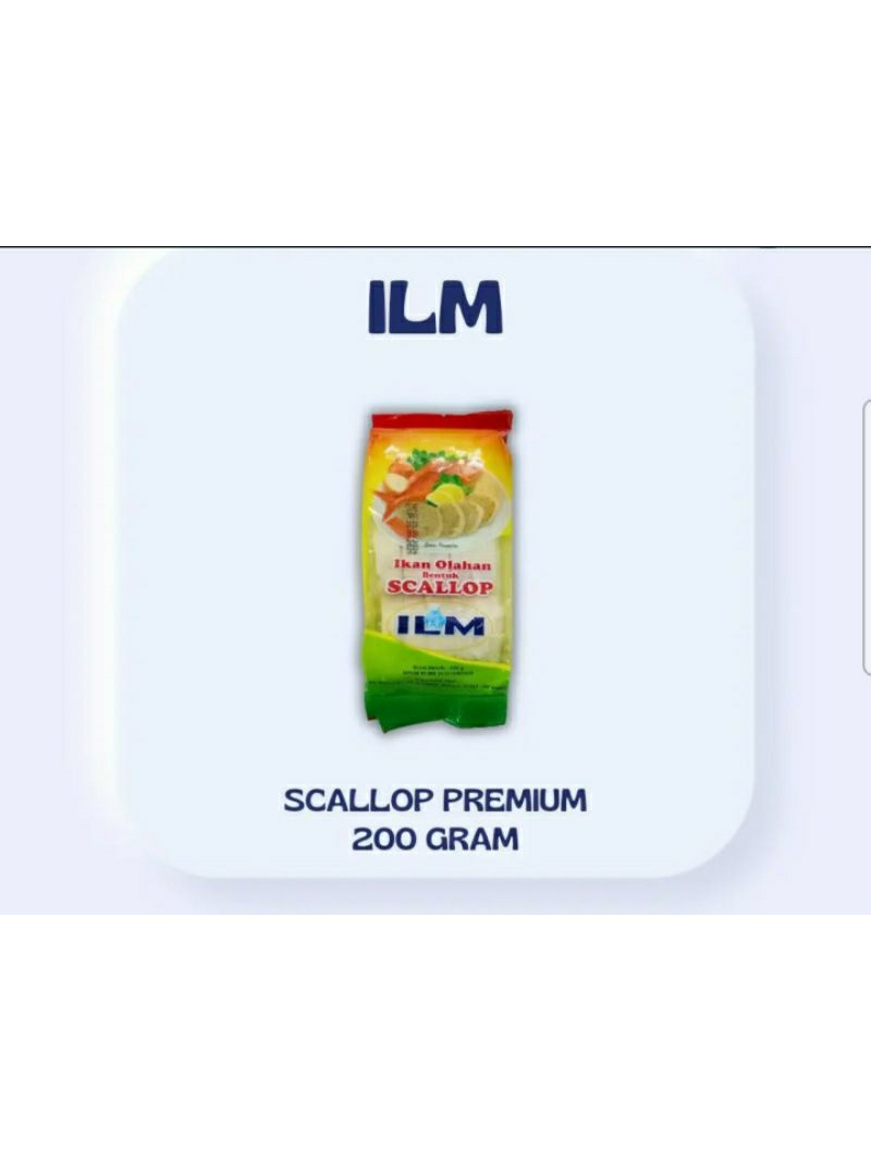 Jual ILM Scallop Premium 200g | Shopee Indonesia