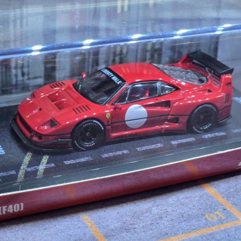 Jual Inno64 1/64 Ferrari F40 modified by Liberty Walk LBWK Red | Shopee ...