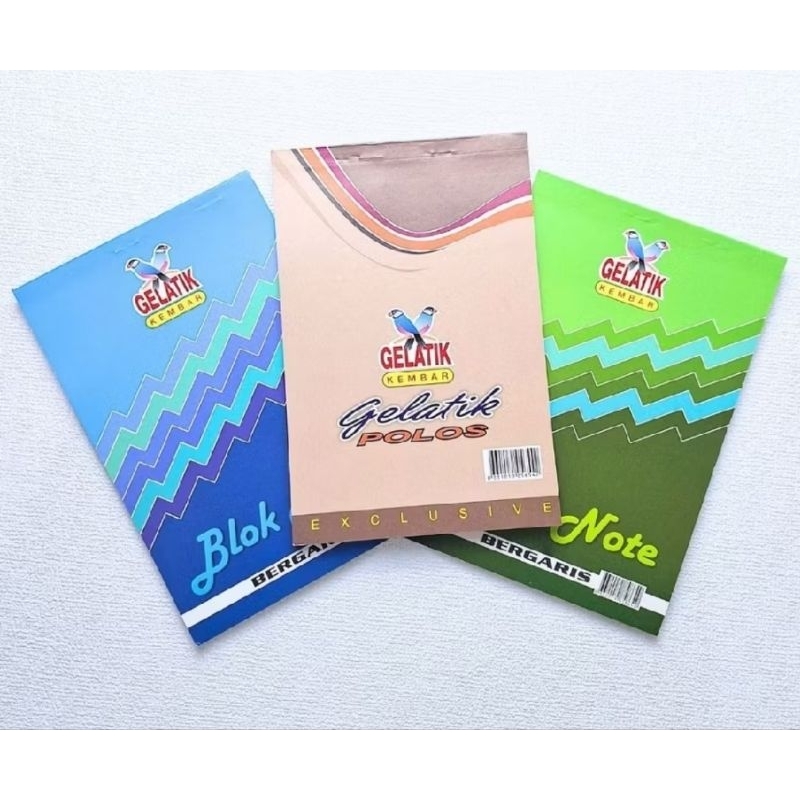 Jual Gelatik - Block Note Kecil / GARIS POLOS | Shopee Indonesia