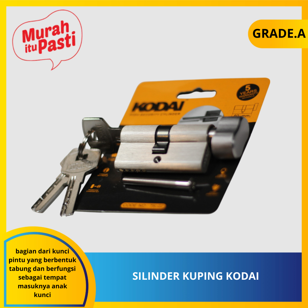 Jual SILINDER KUPING KODAI - untuk kunci besar - knop kuping tk 02 ...