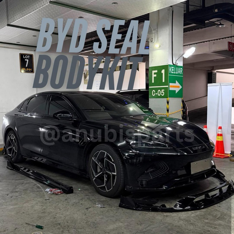 Jual Bodykit BYD Seal Black Gloss Plug and Play Performance Body Kit ...