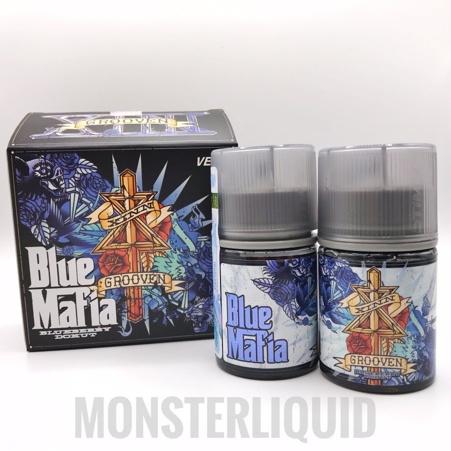 Jual GROOVEN V2 BLUE MAFIA BLUEBERRY DONUT BY XINN X VEM JUICE 3MG 6MG ...