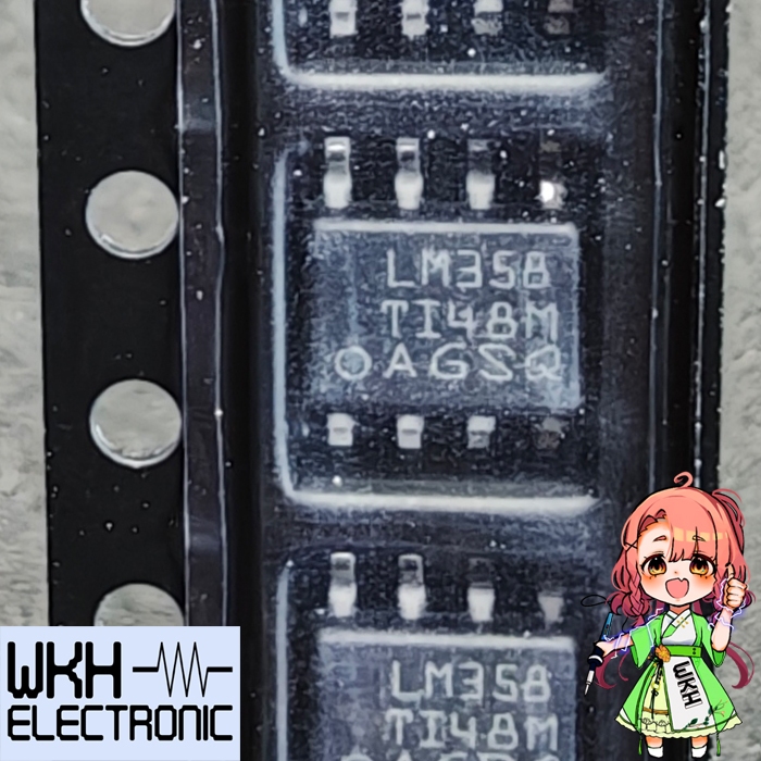 Jual ORIGINAL SMD LM358 LM358DT LM358DR Dual Operational Amplifier Sop-8 | Shopee Indonesia