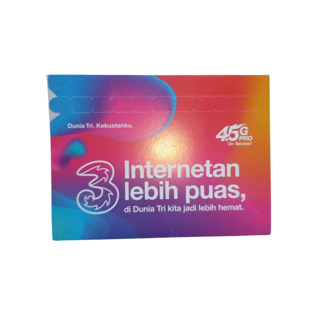 Jual kartu perdana baru provider tri(3) MURAH PAKET DATA 3GB NASIONAL ...