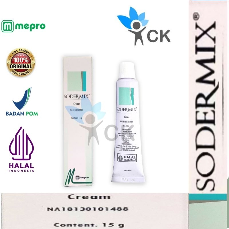 Jual SODERMIX cream 15 gr, menyamarkan bekas luka, SWISS PRODUCT ...