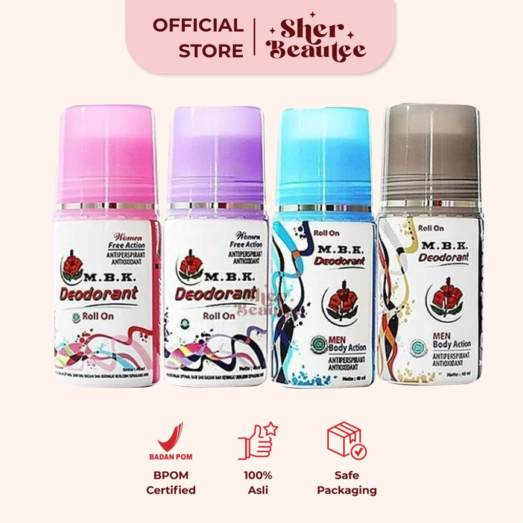 Jual MBK Deodorant Roll On 40 ml | Shopee Indonesia