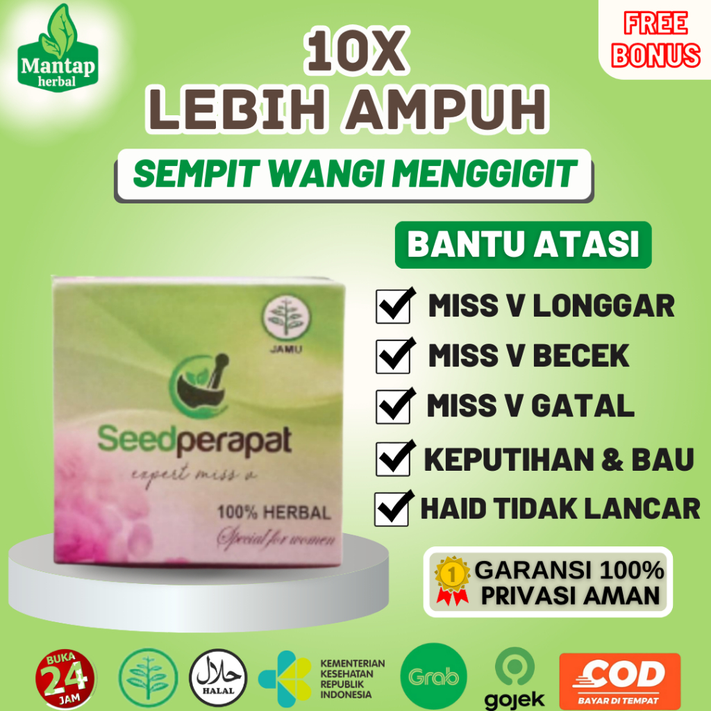 Jual Seed Perapat Obat Keputihan Gatal dan Bau Tak Sedap Busuk Jamur ...