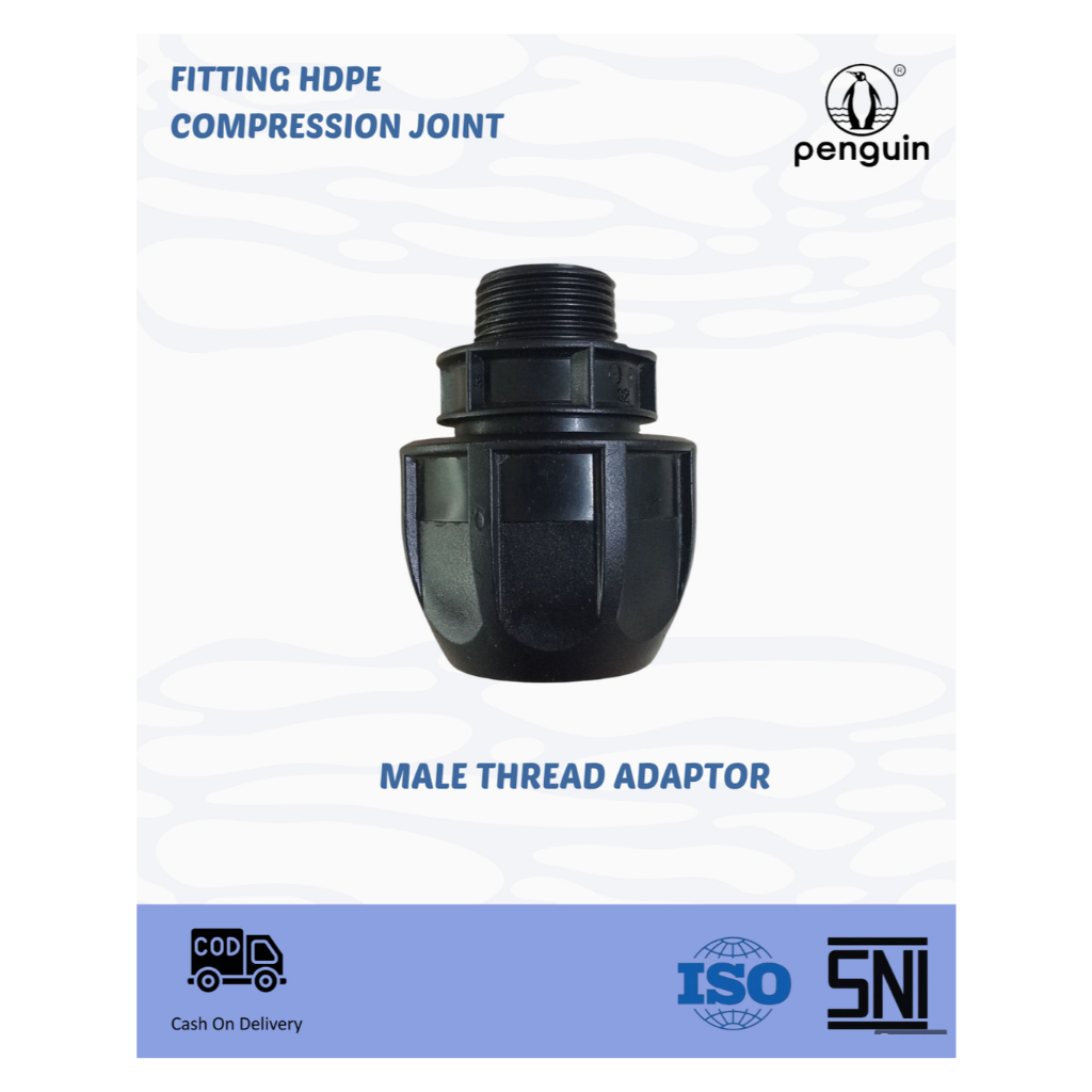 Jual FITTING HDPE MALE THREAD ADAPTOR UKURAN 75MM x 2 INCH | Shopee ...