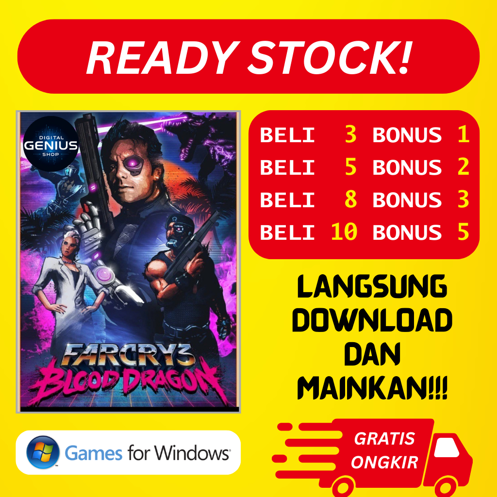 Jual Far Cry 3 Blood Dragon - Steam Action Adventure PC Game | Shopee ...