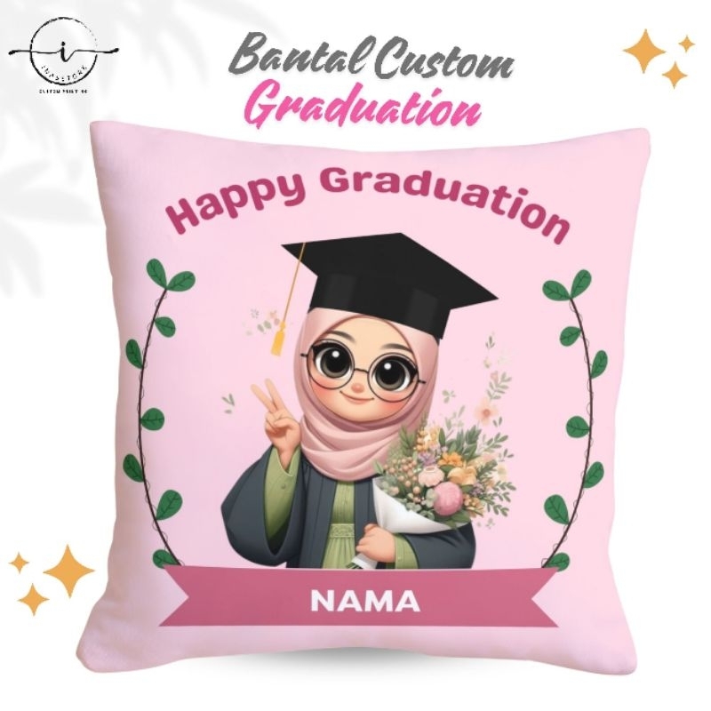 Jual SOUVENIR BANTAL GRADUATION / SOUVENIR WISUDA / HADIAH KELULUSAN ...