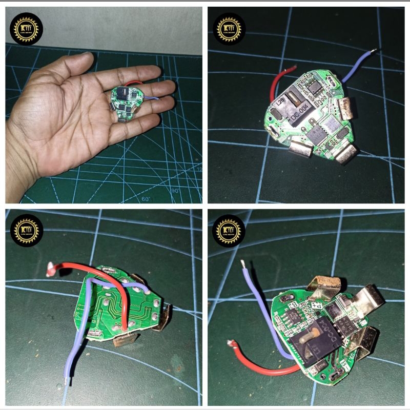 Jual BMS baterai cordless tools 12V 3s battery management system ...