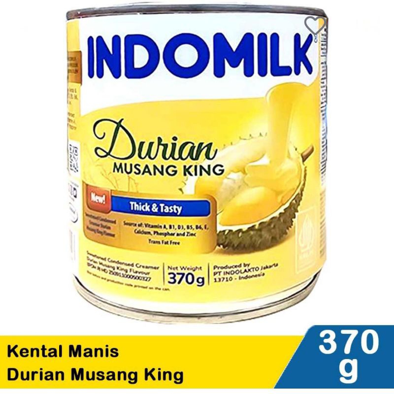 Jual indomilk SKM durian musang king 370g | Shopee Indonesia