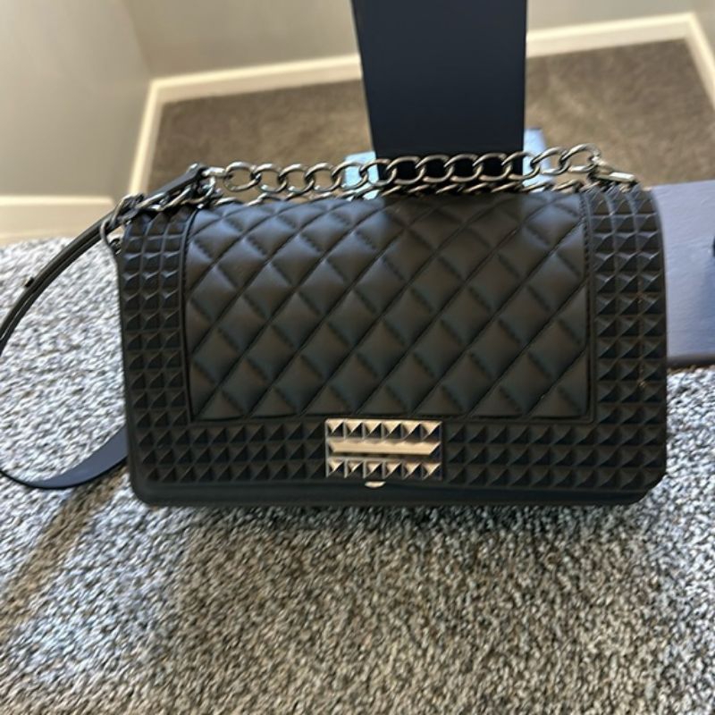 Jual Black chain strap shoulder bag | Shopee Indonesia