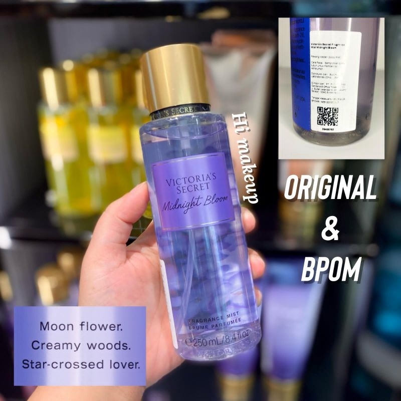 Jual Victoria's Secret Body Mist Midnight Bloom VS Body Mist (BPOM ...