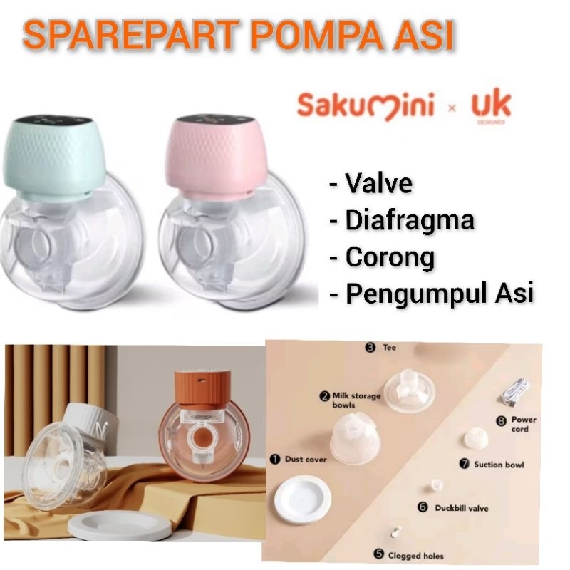 Jual Sparepart Pompa Asi Suction Bowl Silikon / Valve Diafragma ...