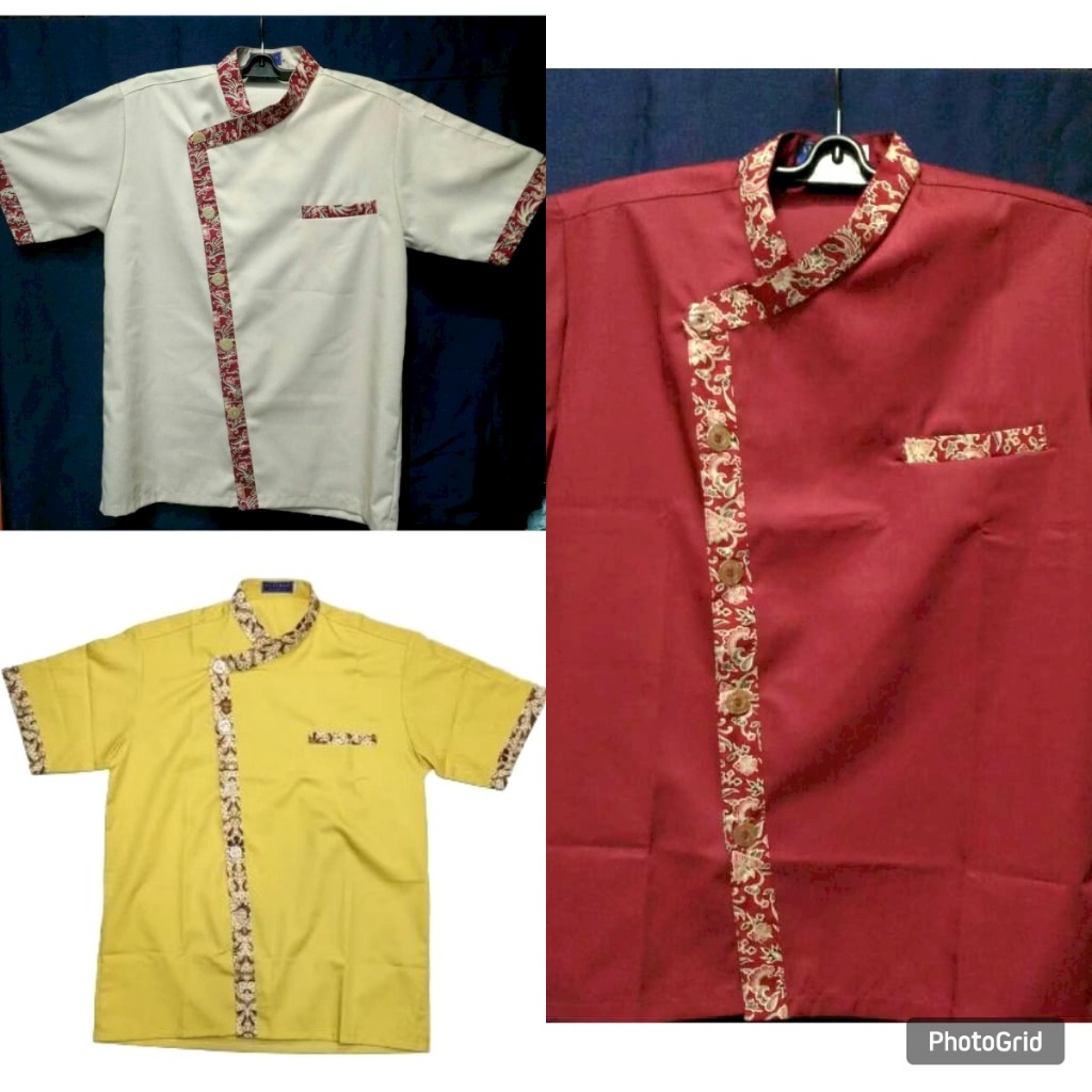 Jual ( PENGIRIMAN INSTANT ) KEMEJA SERAGAM RESTO HOTEL CATERING CAFE ...