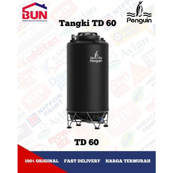 Jual PENGUIN TANDON AIR TD 60 600 Liter Tandon Kuras Toren Air Tangki ...