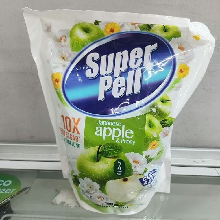 Jual SUPERPELL Pembersih Lantai 1600ML - Super Pell Sabun Cairan ...
