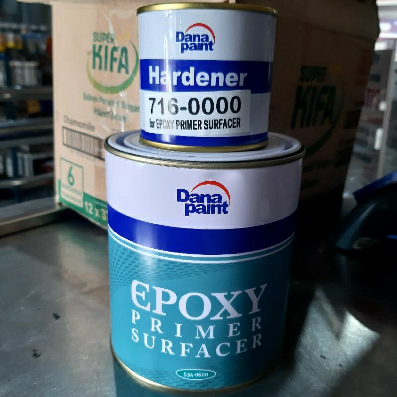 Jual DANA PAINT EPOXY PRIMER SURFACER 1 LITER | Shopee Indonesia