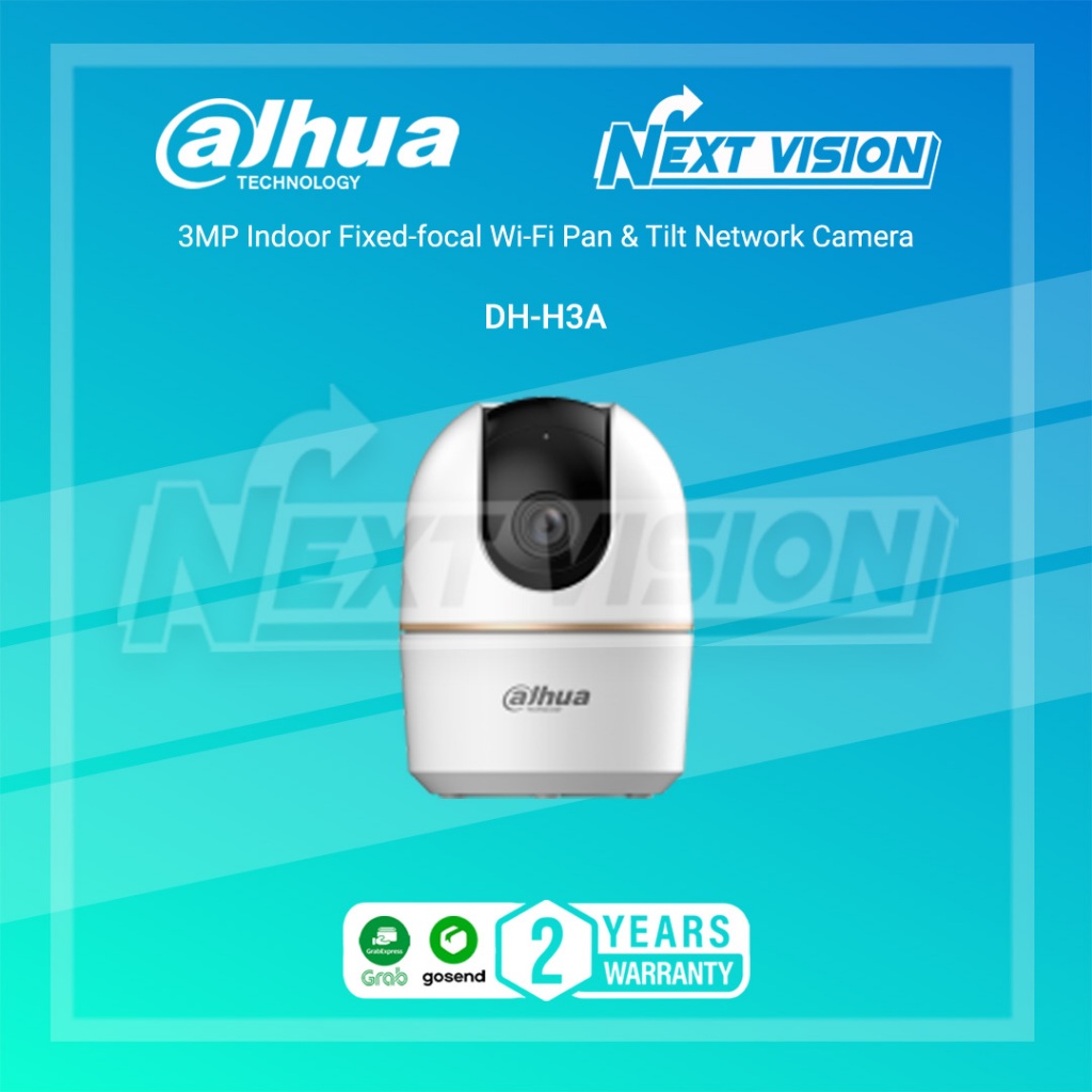 Jual DH-H3A - DAHUA IP 3MP WIRELESS CAMERA PT TWO WAY TALK AUDIO ...