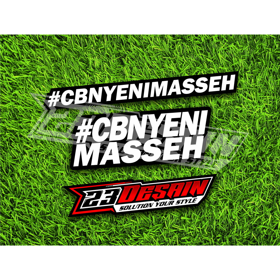 Jual stiker cb nyeni maseh stiker cb nyeni masseh sticker cbnyenimaseh ...
