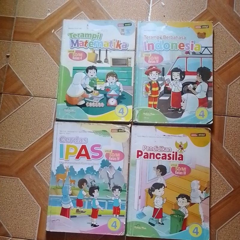 Jual TERAMPIL MATEMATIKA,B INDONESIA,IPAS, PANCASILA SD/MI KELAS 4 KURIKULUM MERDEKA | Shopee ...