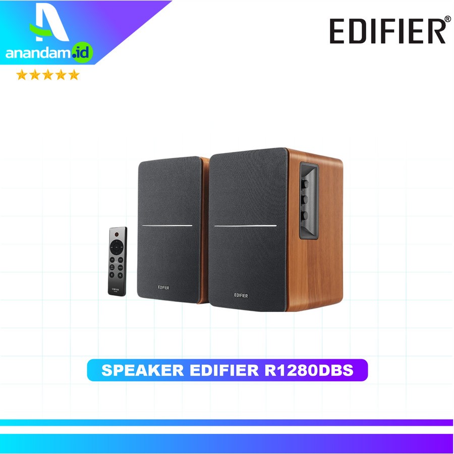 Jual EDIFIER R1280DBs 2.0 Active Bookshelf Speaker - Cokelat | Shopee ...