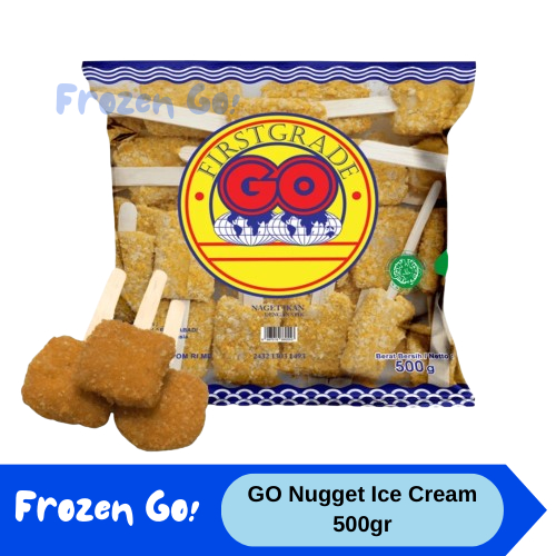 Jual GO Nugget Ice Cream - Frozen Food Tempura 500gr | Shopee Indonesia