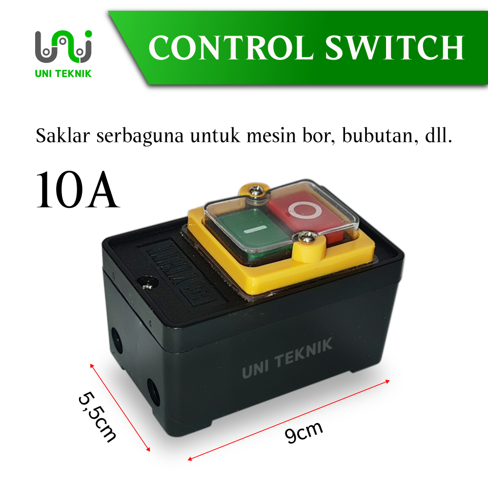 Jual Saklar / Control Switch / tombol ON-OFF mesin industri, 3 way ...