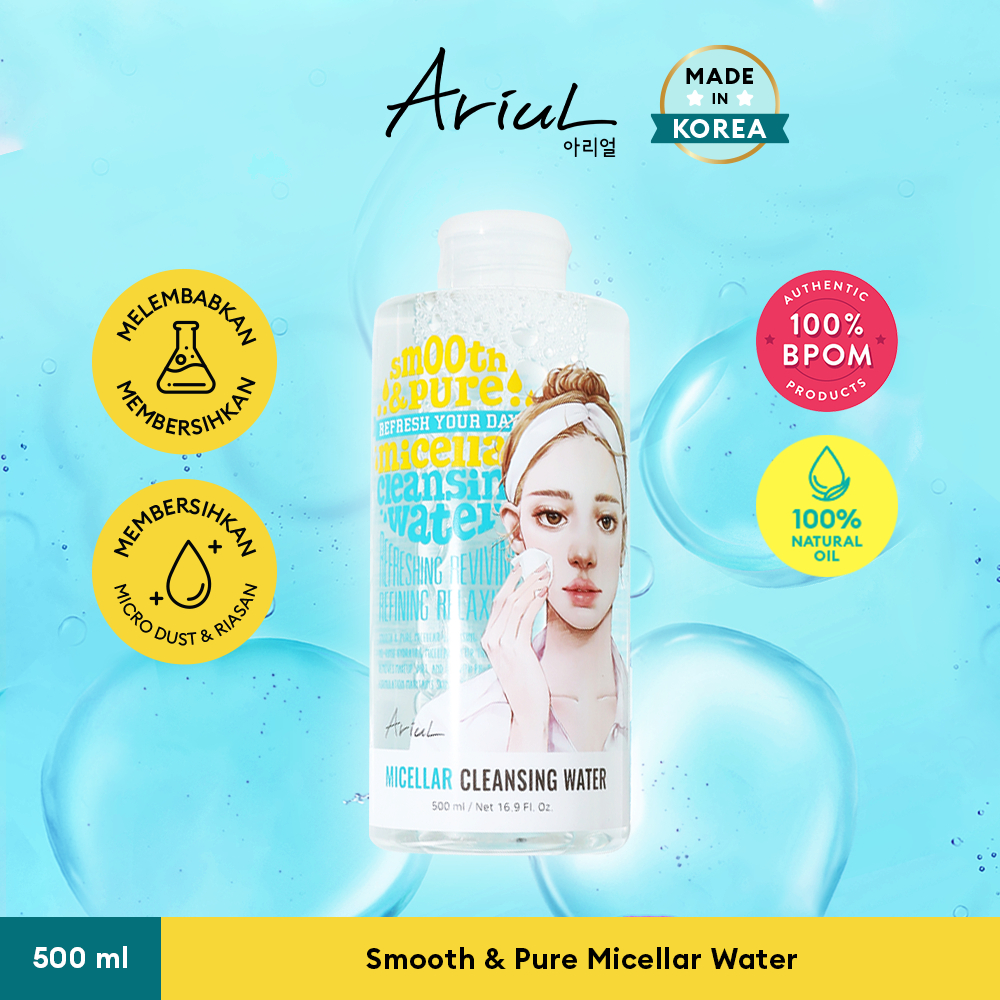 Jual Ariul Smooth & Pure Micellar Water, Size - 100 ml | Shopee Indonesia