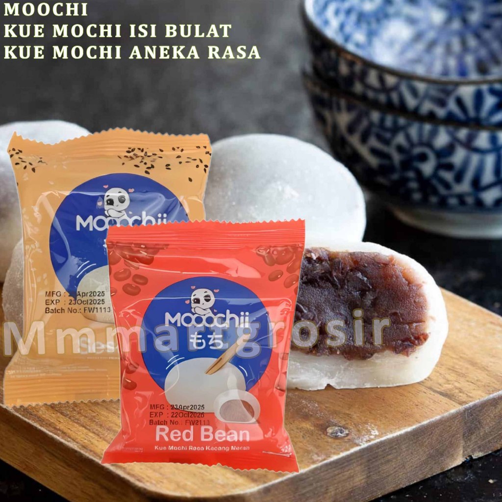 Jual Moochi / Kue Mochi Isian Bulat / Kue Mochi Aneka Varian Rasa ...
