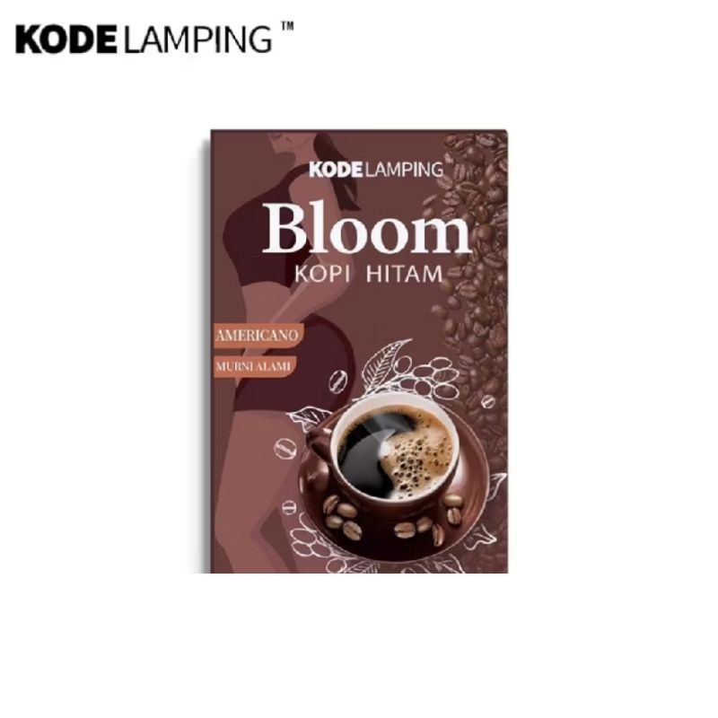 Jual BLOOM kopi Hitam Arabika (12 Sachet/Box), Kopi Murni, Rendah Gula ...
