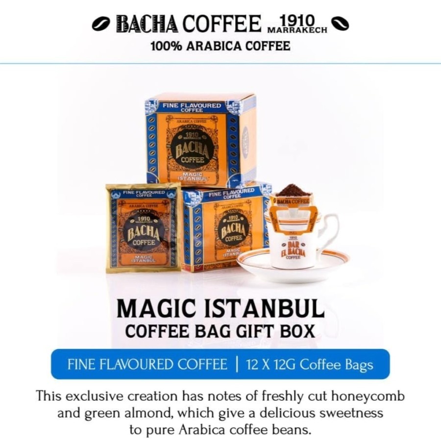 Jual | BACHA COFFEE | 1910 MARRAKECH | MAGIC ISTANBUL | FINE FLAVOURED ...