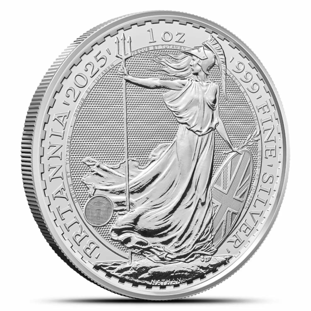 Jual KOIN SILVER ASLI 2025 1 OZ UNITED KINGDOM SILVER BRITANNIA BULLION ...
