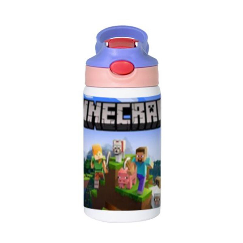 Jual Botol Minum Anak Stainless Steel Minecraft Custom | Shopee Indonesia