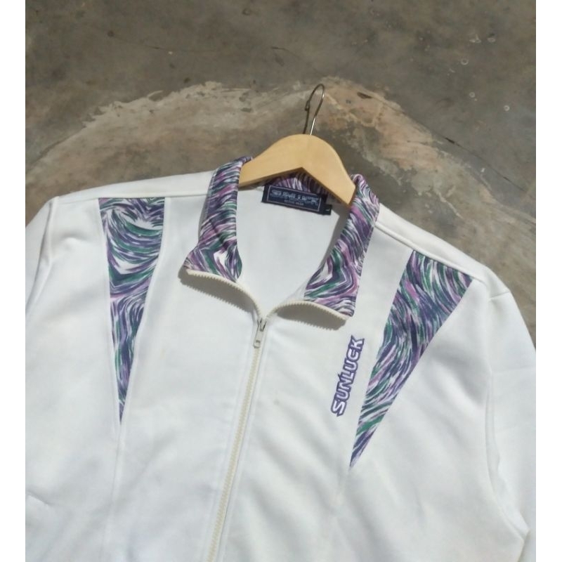 Jual tracktop putih vintage | Shopee Indonesia