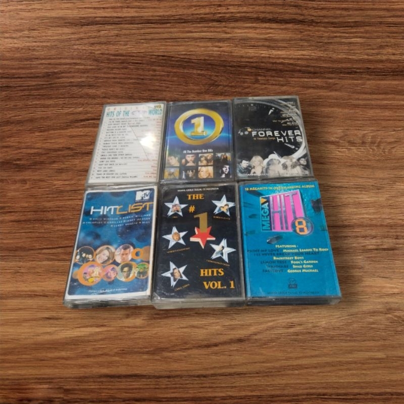 Jual kaset pita 'hits' (6 kaset) | Shopee Indonesia
