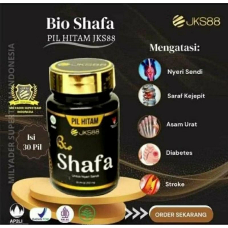 Jual BIO SYAFA/PIL HITAM ORGINAL ISI30 | Shopee Indonesia