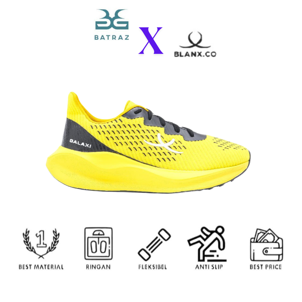 Jual BATRAZ X BLANX.CO - GALAXI SERIES KUNING XTREME -SEPATU OLAHRAGA ...