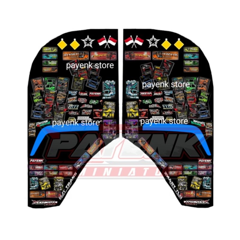 Jual STIKER KACA SAMPING BUS PLASTIK | Shopee Indonesia