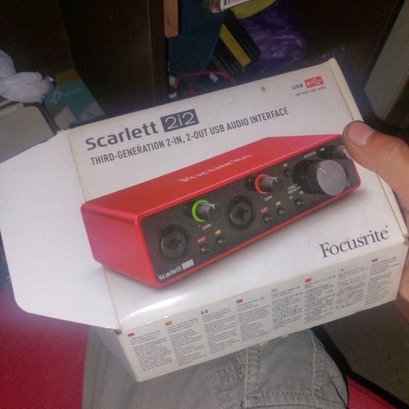 Jual FOCUSRITE 2i2 GEN 3 | Shopee Indonesia