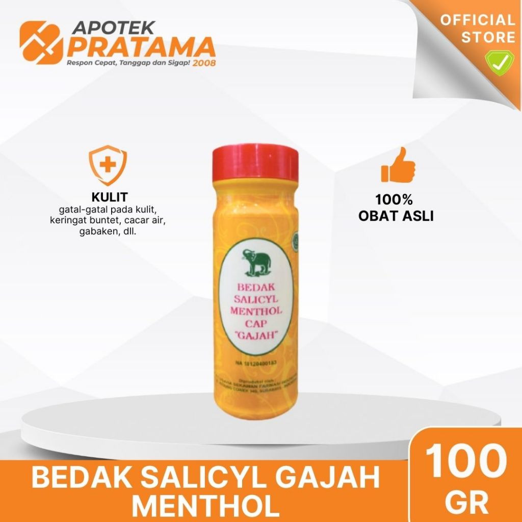 Jual BEDAK SALICYL GAJAH MENTHOL / BEDAK SALICYL | Shopee Indonesia