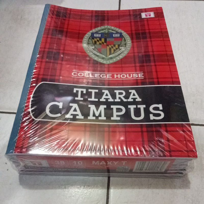 Jual buku tulis Tiara campus 38 lembar maxy / pack | Shopee Indonesia