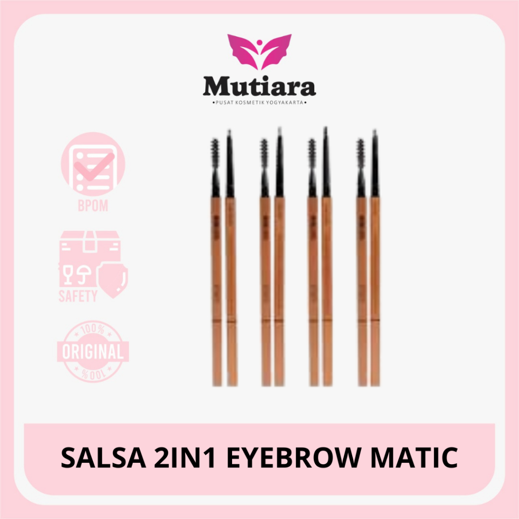 Jual SALSA 2IN1 EYEBROW MATIC | Shopee Indonesia