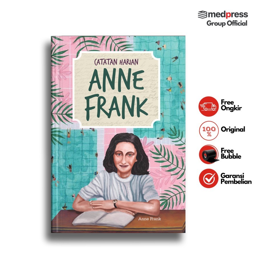 Jual Buku Kisah Nyata Korban Perang Dunia Ii Catatan Harian Anne Frank